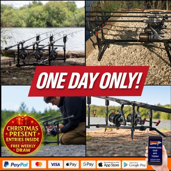 ONE DAY ONLY! YOU CHOOSE ROD POD – Creative Carpers