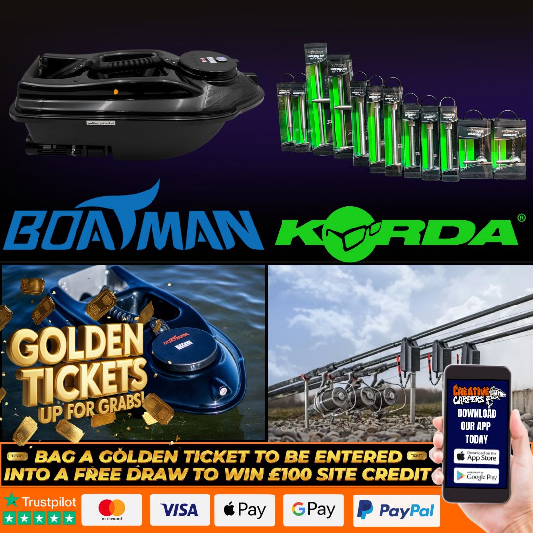 WEEKEND BANGERS ACTOR BAIT BOAT OR KORDA SINGLEZ FULL SET – Creative ...